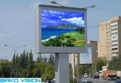 Cina Alta esposizione all'aperto del tabellone per le affissioni dei pidocchi P4 P5 LED di luminosità 6500 di SMD2727 IP65 per il centro commerciale del negozio in vendita