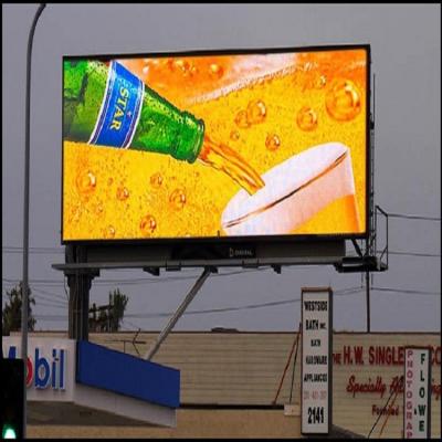Cina Esposizione di LED fissa all'aperto del tabellone per le affissioni di alta luminosità P10 per la pubblicità dello schermo video della parete in vendita
