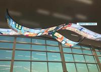 China P3 Flexible Rubber LED Display 240x120mm Soft Module for Creative Stage Installations for sale