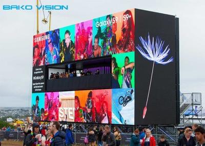 Cina L'affitto all'aperto impermeabile IP65 installa lo schermo di visualizzazione d'attaccatura del LED della capriata per lo spettacolo in vendita