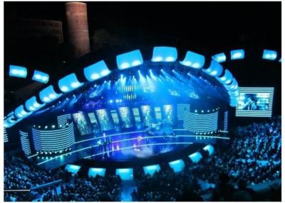Cina Schermo locativo dell'interno della pubblicità di definizione dell'esposizione di LED dell'affitto di colore pieno alto per la manifestazione di prestazione in vendita