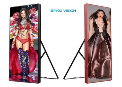 China P2.5 Ultra Thin Full Color Easy-to-Control LED Poster Display with High Refresh Rate for Advertising for sale