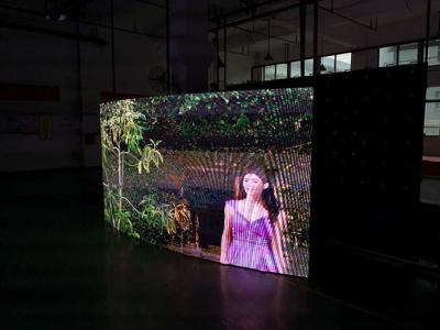 中国 前部アクセスP2.6は50x50cmのパネルが付いているLEDのレンタル表示を曲げた 販売のため