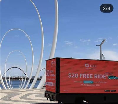 Cina il camion mobile di colore pieno 6000nits P6.67 ha condotto l'esposizione in vendita
