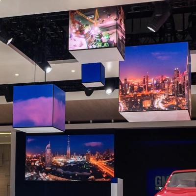 Cina P2.5 la pubblicità all'aperto dello schermo del cubo LED visualizza il segno commovente del modulo impermeabile del LED in vendita