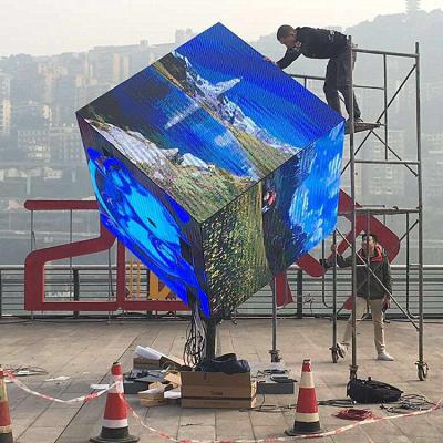 Cina P2.5 la pubblicità all'aperto dello schermo del cubo LED visualizza il segno commovente del modulo impermeabile del LED in vendita