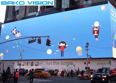 Cina Schermo doppio locativo di alluminio di uso dello schermo di visualizzazione della pressofusione 10mm LED il video in vendita
