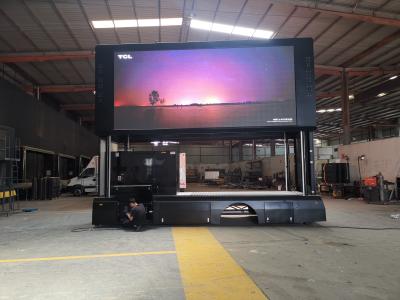 China BAKO-Visie Mobiele LEIDENE Aanplakbordip54 7500nits het Vrachtwagen Opgezette LEIDENE Scherm Te koop