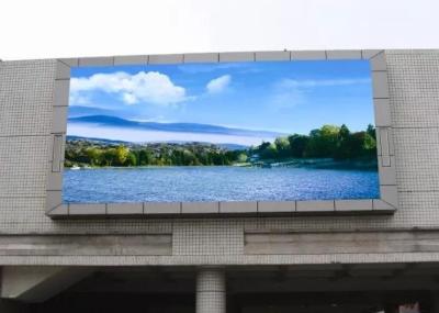 China Openluchtperminant installeert LEIDENE Videomuur Adverterend het LEIDENE Waterdichte Vertoningsscherm IP65 Te koop