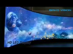 Indoor HD LED Display Full Color P1.25 IP40 Lightweight For Meeting Room