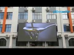 outdoor led billboard big screens for shopping mall/airport/hotel/office building facade