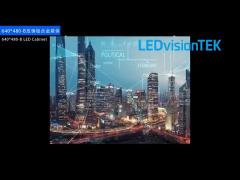 16 bit large front service led display fixed led panel p2.98 p3.9 p4.8 p6.25