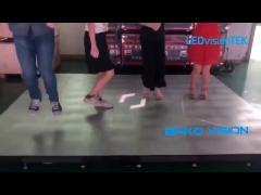 p3.92mm interactive led dance floor indoor full color led display for stage easy installation