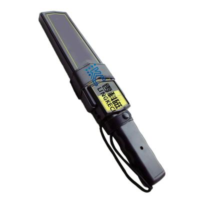 China New Black High-Sensitivity Handheld Metal Detector Portable Metal Detector for Hospital Security Checks for sale