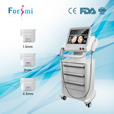 China High intensity focused ultrasound hifu machine for face lift wrinkle removal new tech for sale