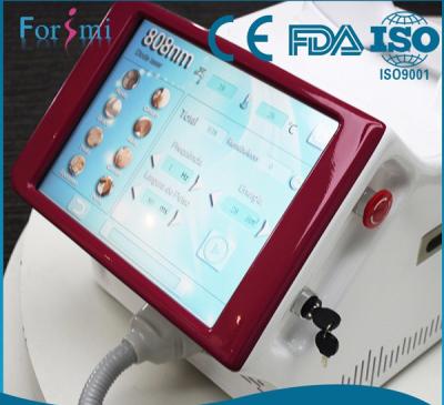 China 2016 newest design 15 inch big color screen diode laser hair removal machine professional for sale
