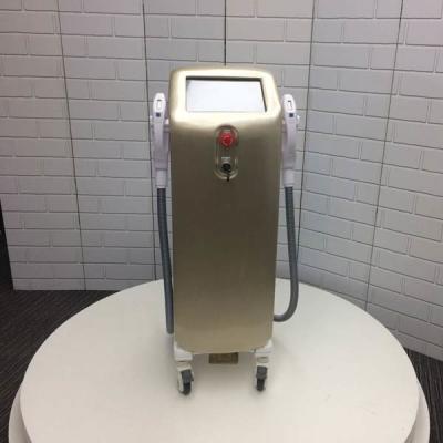 China Greatest sale! newest design shampagne color case ipl Elight laser hair removal 9 in 1 multifunction machine for sale