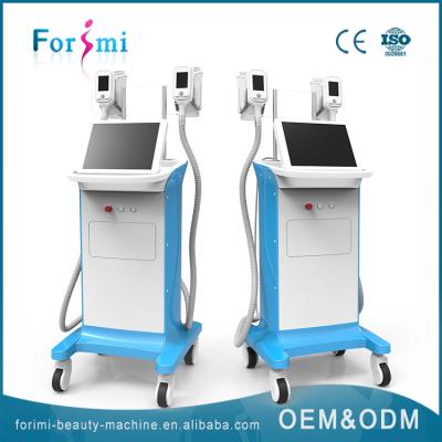 China cryo machine for fat freezing and coolsculpting with great treatment effects 15 inch touch color screen for sale