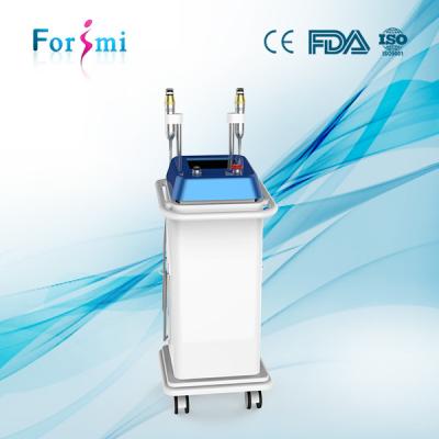 China 5Mhz Fractional RF Microneedle machine with two heads invasive and non-invasive customized color for sale