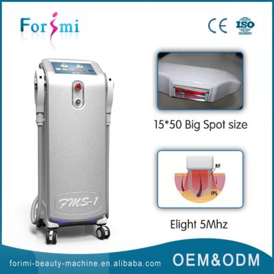 China Multifunction 2 handles CE approval ipl shr elight 3 in 1 hair removal machine for sale
