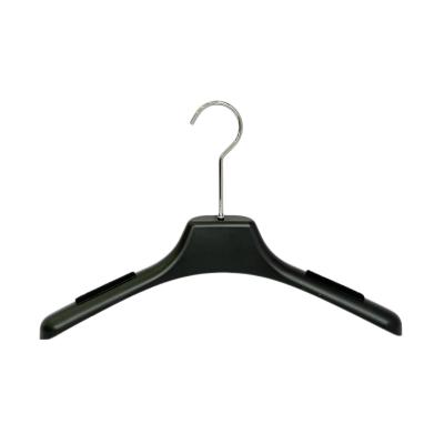 China Thickened and widened ABS material suit hanger with Velcro anti-slip for coats and clothing for sale