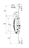 China Chrome Surface Rod Control Lock 3 Point Professional Industrial Connecting for sale