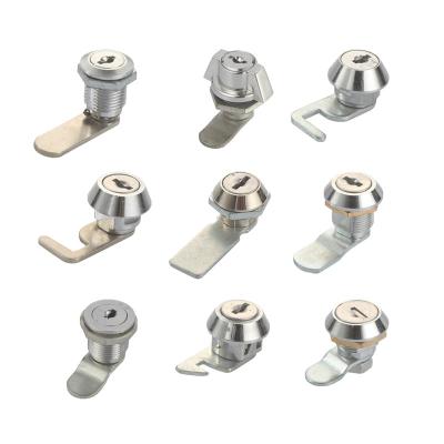 China Cylinder Drawer Cabinet Box Lock Key OEM Height 33mm Alike Or Different for sale