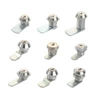 China Brass Key Cabinet Box Lock Cam Latch Industrial Chrome Coated for sale