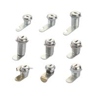 China Brass Key Cabinet Box Lock Cam Latch Industrial Chrome Coated for sale