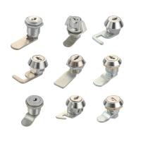 China Brass Key Cabinet Box Lock Cam Latch Industrial Chrome Coated for sale