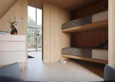 中国 プレハブのホテルの単位の軽い鋼鉄スペース フレームの小さい造る家の鉄骨フレーム 販売のため