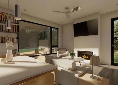 China Prefab Garden Studio Light Steel Space A Frame Tiny Homes Design for sale