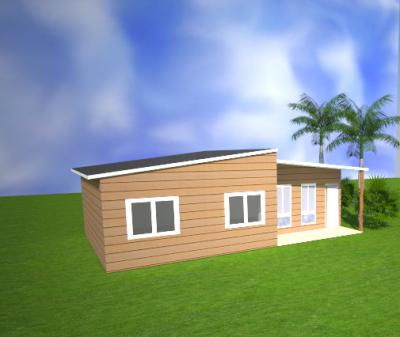 China Australian Portable Facory Preço de aço leve Granny Flats Modulares baratos Casas pequenas / pré-fabricadas à venda