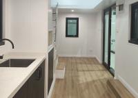 China Wheeled Light Steel Prefab Tiny House for sale