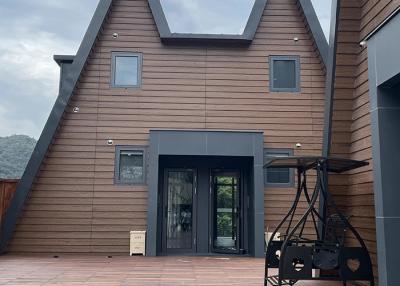 China Prefab Huis Gemakkelijk Samengesteld Huis Lichte staal Framing modulair huis Houten Huis Resort Bunglalow for sale