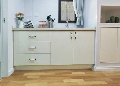 중국 현대 디자인 전공형 모듈형 홈 키트 2개의 침실과 함께 바퀴에 있는 작은 집 판매용