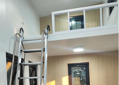 China Flexibel modulair huis Prefabricate huizen met lichte staalstructuur Kleine huis op wielen Te koop