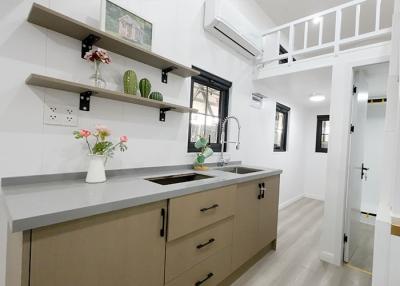 China UE/UA/EE.UU. Kit de casa modular prefabricado estándar Casa pequeña sobre ruedas con tres dormitorios en venta