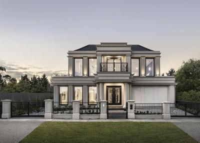 중국 고품질 전조 빌라 태양 에너지 시스템 4 침실 모형 주택 판매용