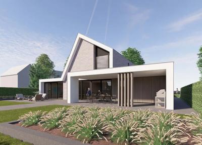 중국 고품질의 전조 빌라 가속 조립 가벼운 철 프레임과 모듈 주택 판매용