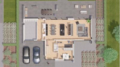 중국 고품질의 전조 빌라 가속 조립 가벼운 철 프레임과 모듈 주택 판매용