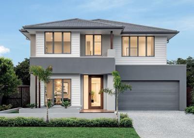 ICC EN-1090 geprefabriceerd huis modern Luxe Villa Kits Met lichtmetalen staal