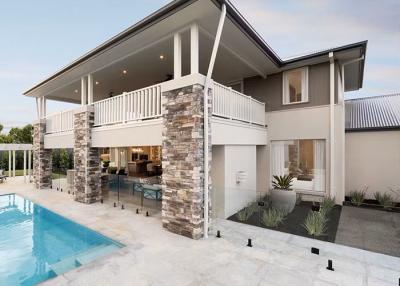 중국 3D 디자인 전공형 가벼운 강철 프레임 모듈형 전공형 주택 빌라 판매용