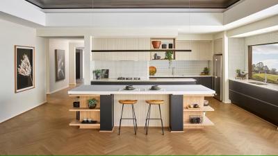 중국 가벼운 강철 프레임 전조 주택 4 침실 2 욕실 고급 모듈 주택 판매용