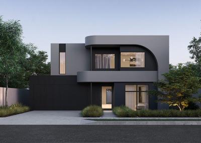 중국 현대 고급 프리팩트 하우스 빌라 가벼운 철강 프레임 판매용