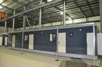 China Combination Prefabricated Light Steel Prefab House / Prefab Modular Home Kit Granny Flaat for sale