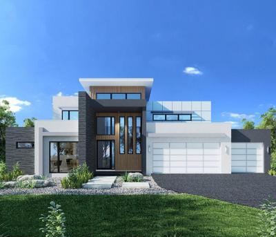 China AS / NZS / USA Casa de Estruturas de Aço Leve Casa Prefabricada Kit de Casas Prefabricadas à venda