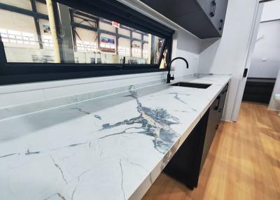 China Casa Prefabricada Móvel Expandível Casa Prefabricada em Roda Com Banheiro E Cozinha à venda