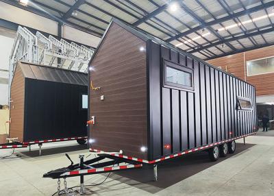 China Casas Prefabricadas Acessíveis Para Construção Amigável ao Orçamento Casa Pequena Em Rodagens à venda