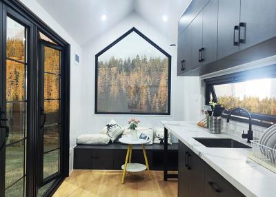 China Australien Kleines Haus auf Rädern Anhänger Vorgefertigtes Modularhaus Stahlrahmen Kits zu verkaufen